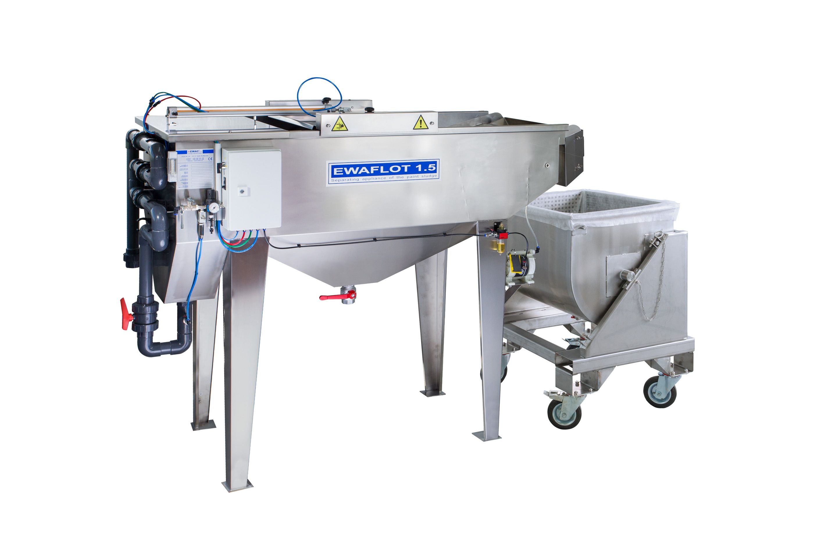 EWAFLOT: Flotation Devices for Cleaning Industrial Paint Shop Waters